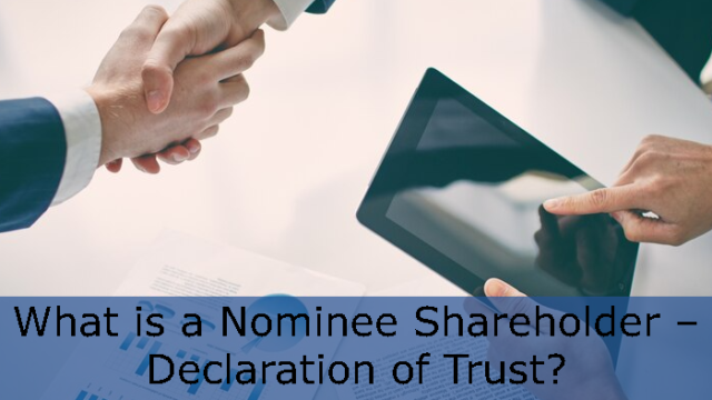 Nominee Shareholder – Declaration of Trust | Zegal Hong Kong
